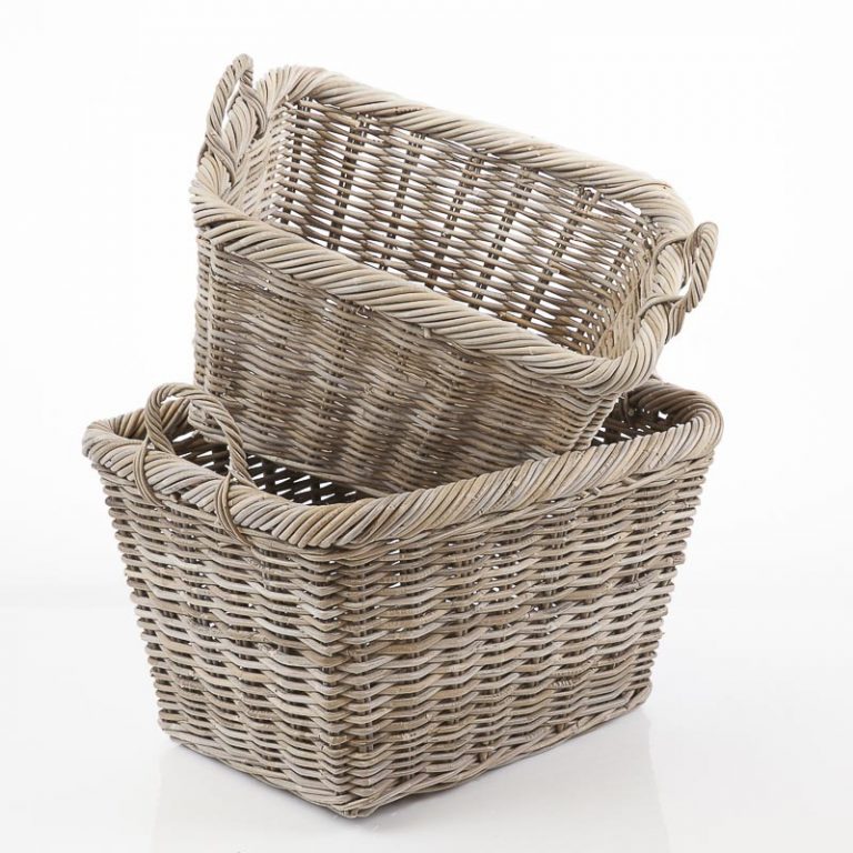 Ceste in vimini Genova - Cesti per confezioni - Cesti natalizi per negozi